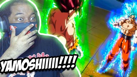 Seraphim Goku Shows ULTRA Vegito His Killer Intent REACTION YouTube