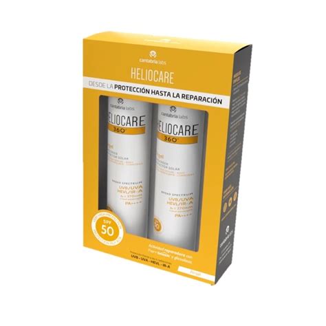 HELIOCARE 360º Airgel Spray SPF50 Duplo 2x200ml PACK OFERTA