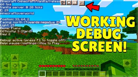 WORKING F3 Debug Screen For Minecraft Bedrock YouTube