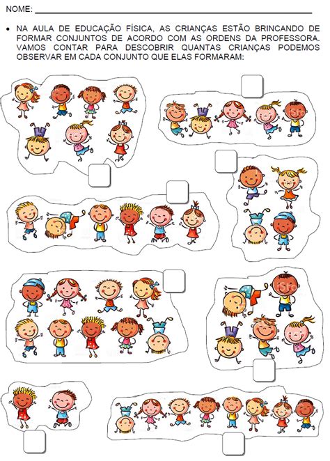 Atividades Para Educadores 1º Ano Conjuntos Números Até 9 C07