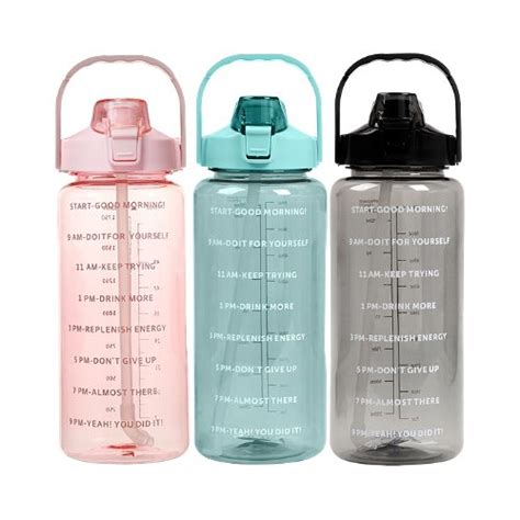 Garrafa Squeeze Motivacional 2 Litros Soberana Produtos Naturais