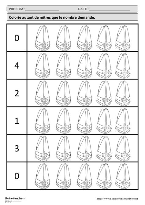21 fiches dexercices mathématiques pour la maternelle PS MS GS
