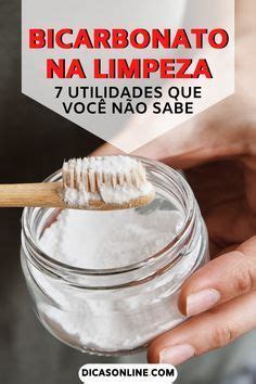 7 Dicas que você não sabia para usar bicarbonato de sódio na limpeza