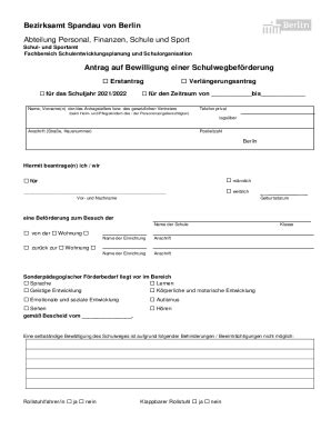 Ausfüllbar Online Antrag auf Bewilligung einer Schlerbefrderung Fax