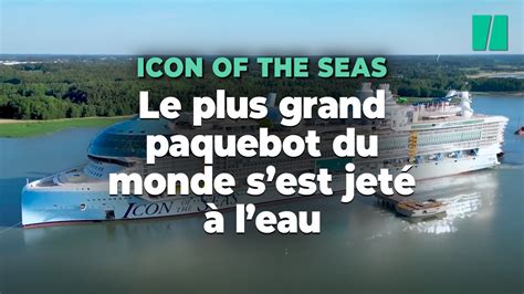 LIcon of the Seas plus grand paquebot du monde sest lancé pour la