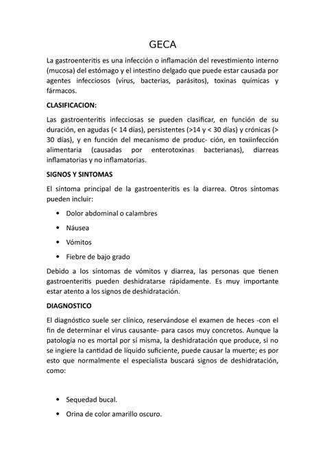 O Que é Geca Na Enfermagem LIBRAIN