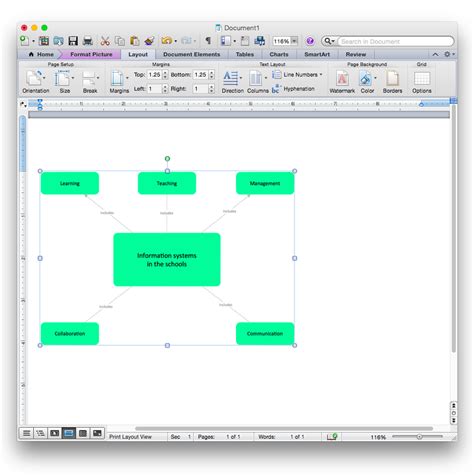 How To Add A Concept Map To A MS Word Document Using ConceptDraw PRO