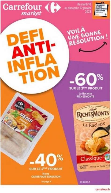 Semaine Week D Fi Anti Inflation Carrefour