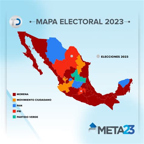 Mapa Electoral Qué partidos gobiernan en México Telediario México