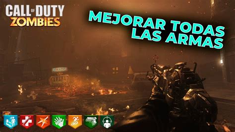 RETO DEL PACK A PUNCH EN PUEBLO MEJORAR TODAS LAS ARMAS BO2 ZOMBIES