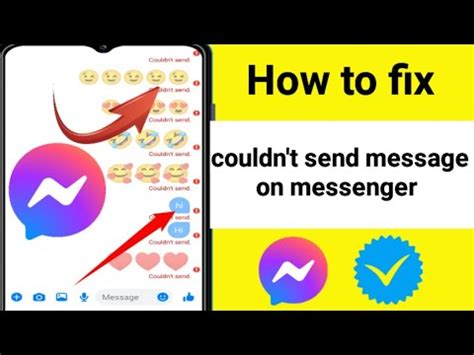 How To Fix Couldn T Send Message On Messenger YouTube