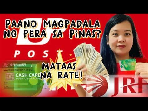 Magpadala Ng Pera Sa Pinas Via Japan Post Bank Yucho Card JRF