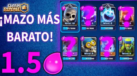 Juego El Mazo M S Barato Clash Royale Youtube