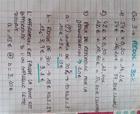 Justifier votre réponse Exercice 3 4 5 pts Lors des soldes un