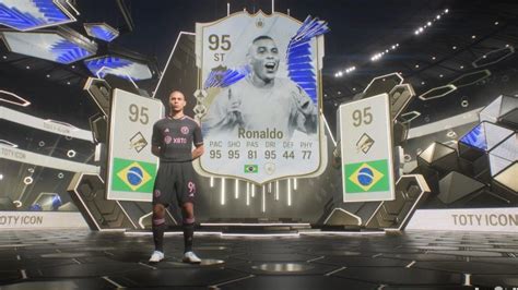 RONALDO R9 TOTY ICON WALKOUT FC24 YouTube
