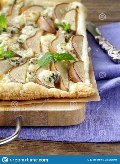Tarta De La Pasta De Hojaldre Imagen De Archivo Imagen De Torta