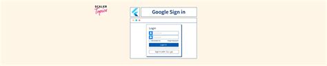 How To Implement Google Sign In With Flutter Scaler Topics
