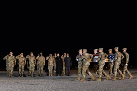 Air Force Capt Ryan S Phaneuf Honored In Dignified Transfer Jan 30