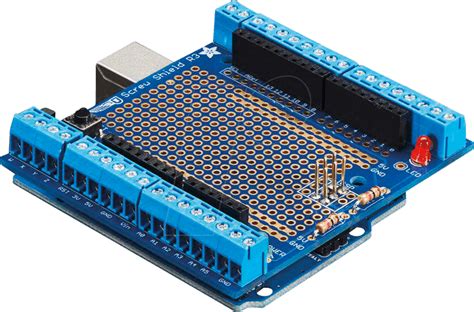 Ard Shd Screw Arduino Shield Proto Screwshield R Kit At Reichelt