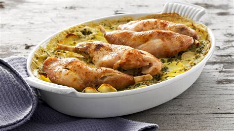 Wurzelgratin Mit Kaninchen Rezept Von Betty Bossi Schweizer Illustrierte