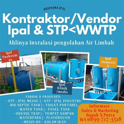 Lagi Promo Wa 0899 717 3518 Pabrik Tangki Ipal 10m3 10000 Liter Instalasi Pengolahan Air