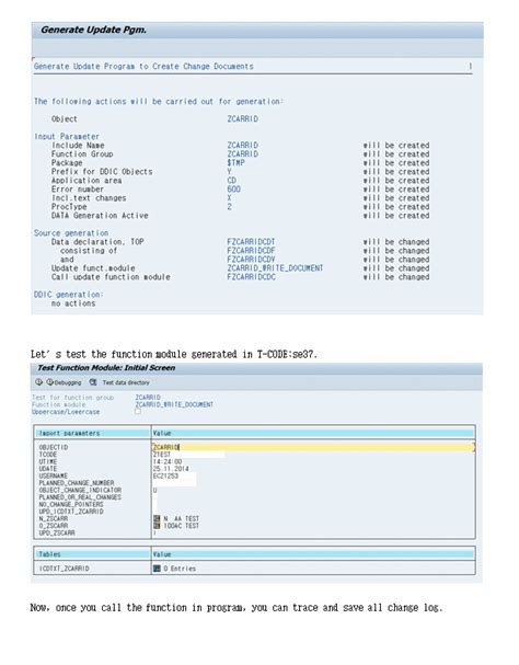 ABAP Tip Note 106 ABAP TIP How To Trace The Changes For Cbo Table