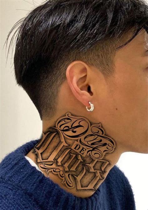Pin By Luana On Salvamentos R Pidos Neck Tattoo For Guys Side Neck