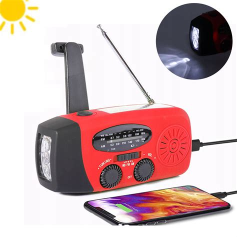 RADIO AM FM AWARYJNE SOLAR KORBA LATARKA 3LED Sklep Opinie Cena W