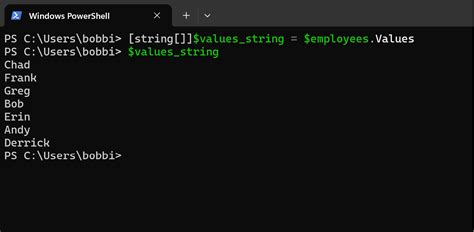 powershell how to convert hash table to string collecting wisdom