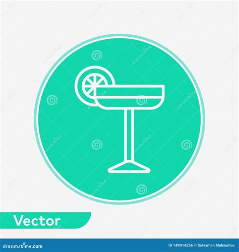 S Mbolo De La Muestra Del Icono Del Vector Del C Ctel Stock De