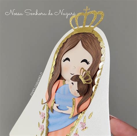 Nossa Senhora de Nazaré Papel Caramelo Papelaria Criativa