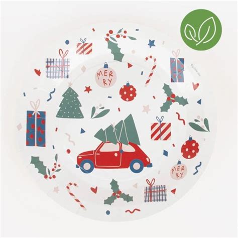 Assiettes Christmas Royaume MELAZIC Cupcakes Ateliers Et Objets
