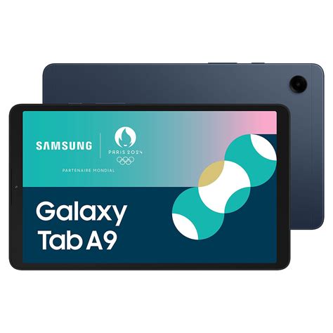 Samsung Galaxy Tab A9 8 7 SM X110 128 Go Bleu Wi Fi Tablette Tactile