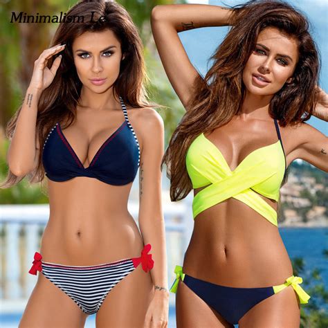 Dwucz Ciowy Str J K Pielowy Dla Kobiet Bikini Na Wakacje Z G Adniej