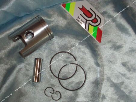 Piston bi segment DR Racing Ø40 3mm pour kit 50 DR noir et origine