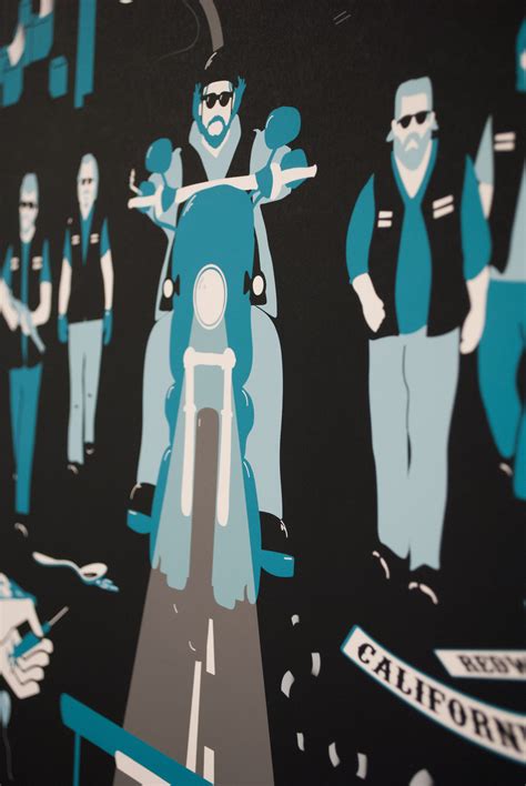 Sons Of Anarchy Poster Behance Behance