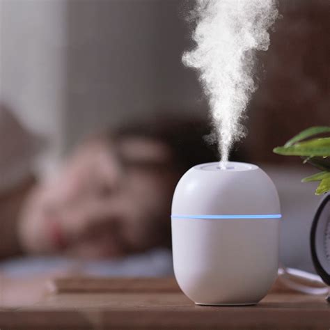 220ml USB Mini Portable Ultrasonic Air Humidifier Shopee Philippines