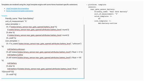 template sensor with dynamic battery icon configuration home assistant community