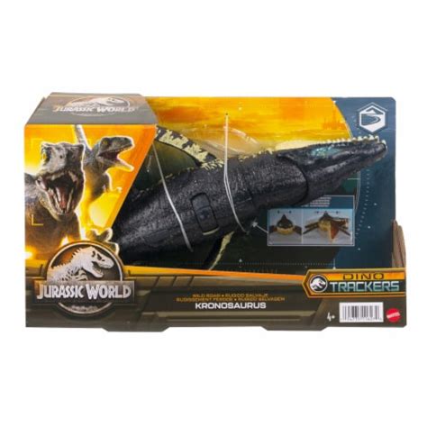 Mattel Jurassic World Dino Trackers Wild Roar Kronosaurus Figure Toy