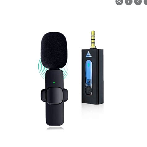 K35 Wireless Single Microphone For 3 5mm Supported Devices Gadget Hub