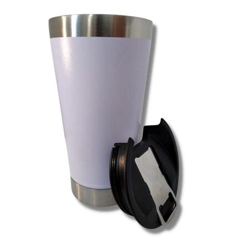 Copo T Rmico Inox Tampa E Abridor Cerveja Gelada Cores Ml Qan