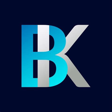 Premium Vector Bk Letter Logo Template Illustration Design