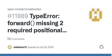 TypeError Forward Missing 2 Required Positional Arguments Init