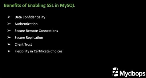 Enhancing Mysql Security With Ssl Certificates Mywebinar Edition
