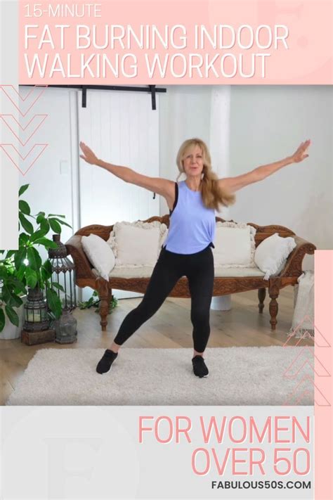 15 Minute Fat Burning Indoor Walking Workout Walk At Home Artofit