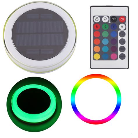 Basen Lamp Światła LED RGB Pływak Słoneczne 12236747613 oficjalne
