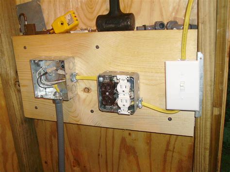How To Wire A Shed For Lights And Outlets