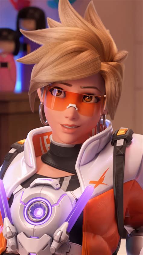 Overwatch 2 LE SSERAFIM Tracer 4K 6781m Wallpaper IPhone Phone