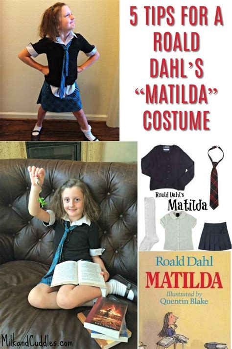 Everyday Best Shares Her Diy Matildacostume Matilda Costume Roald Dahl Costumes Matilda
