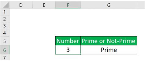how to check if the number is prime number in excel geeksforgeeks